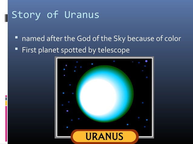 Uranus presentation | PPT | Space and Astronomy | Science