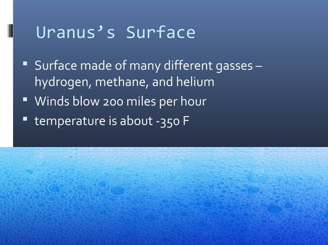 Uranus presentation | PPT | Space and Astronomy | Science