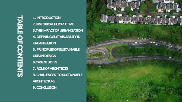 Urbanization and Sustainability Presentation | PDF