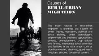 Rural Urban Migration | PPT