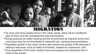 Rural Urban Migration | PPT