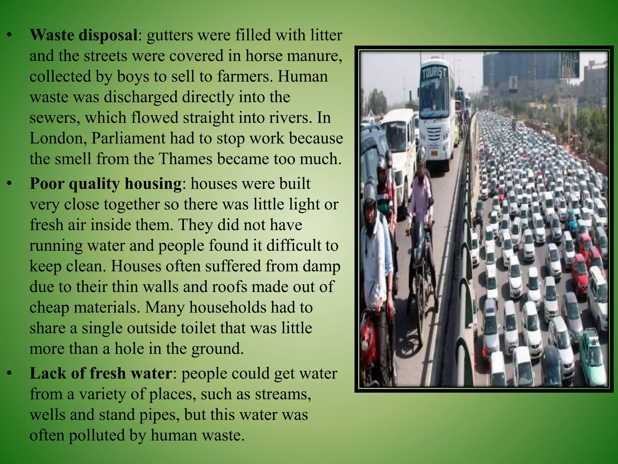 CITY ENVIRONMENT AND LIVING CONDITIONS | PPT