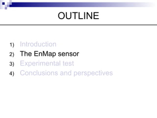 URBAN AREA PRODUCT SIMULATION FOR THE ENMAP HYPERSPECTRAL SENSOR.ppt