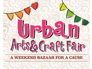 Urban Arts & Craft Fair Sample Proposal | PPTX