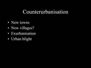 Urban Dynamics | PPT