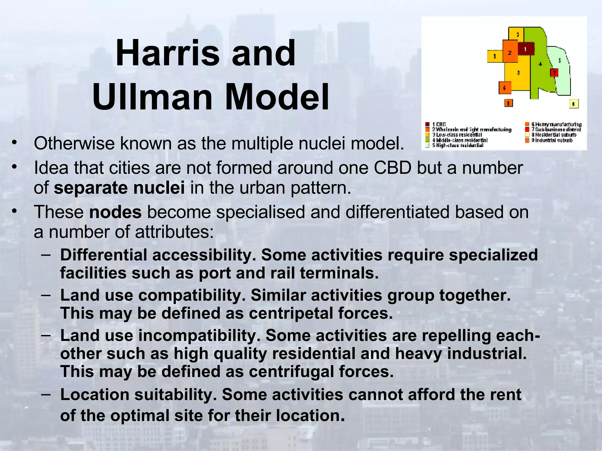 Urban Models for MEDCs | PPT
