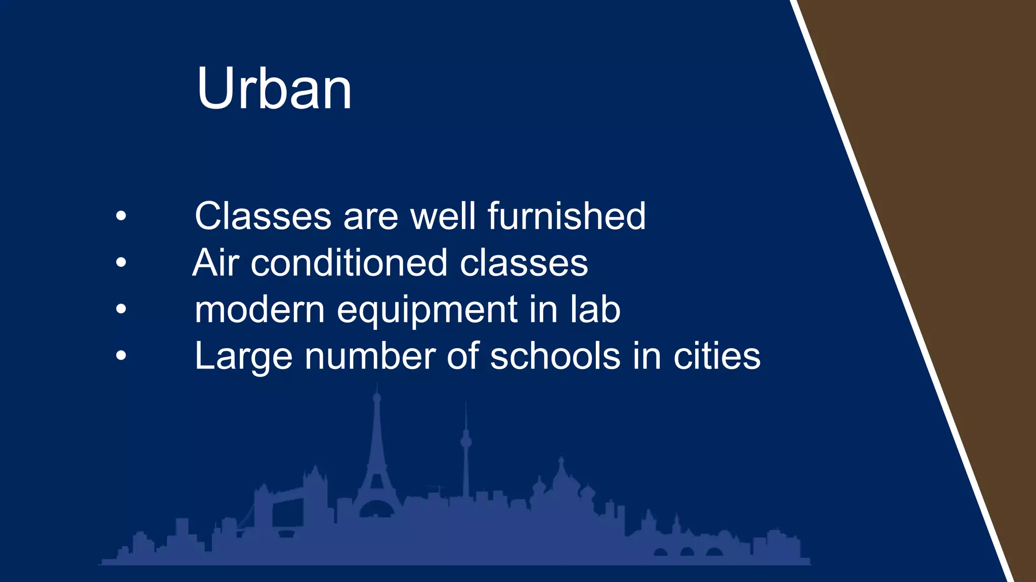Urban rural presentation | PPTX