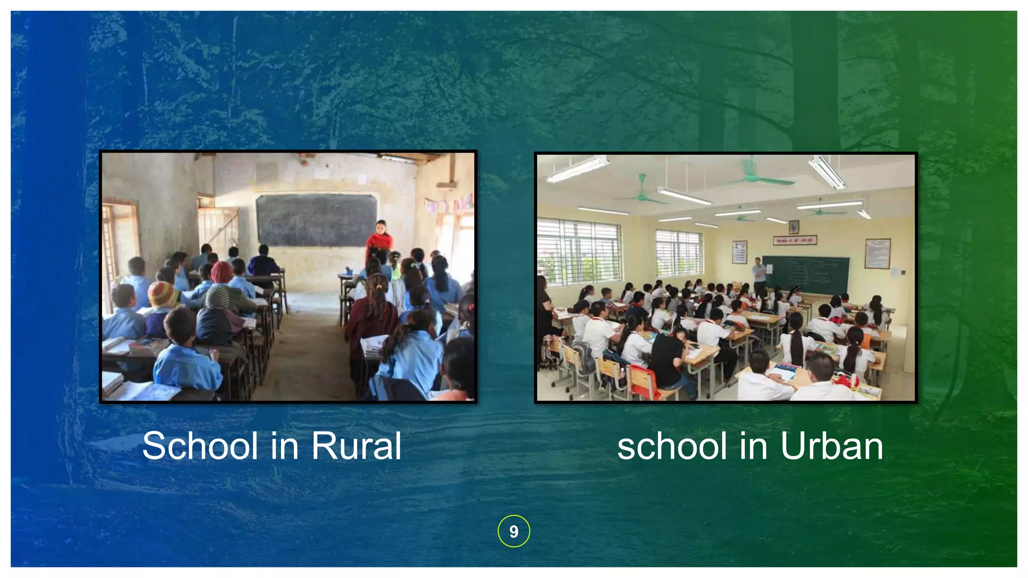 Urban rural presentation | PPTX