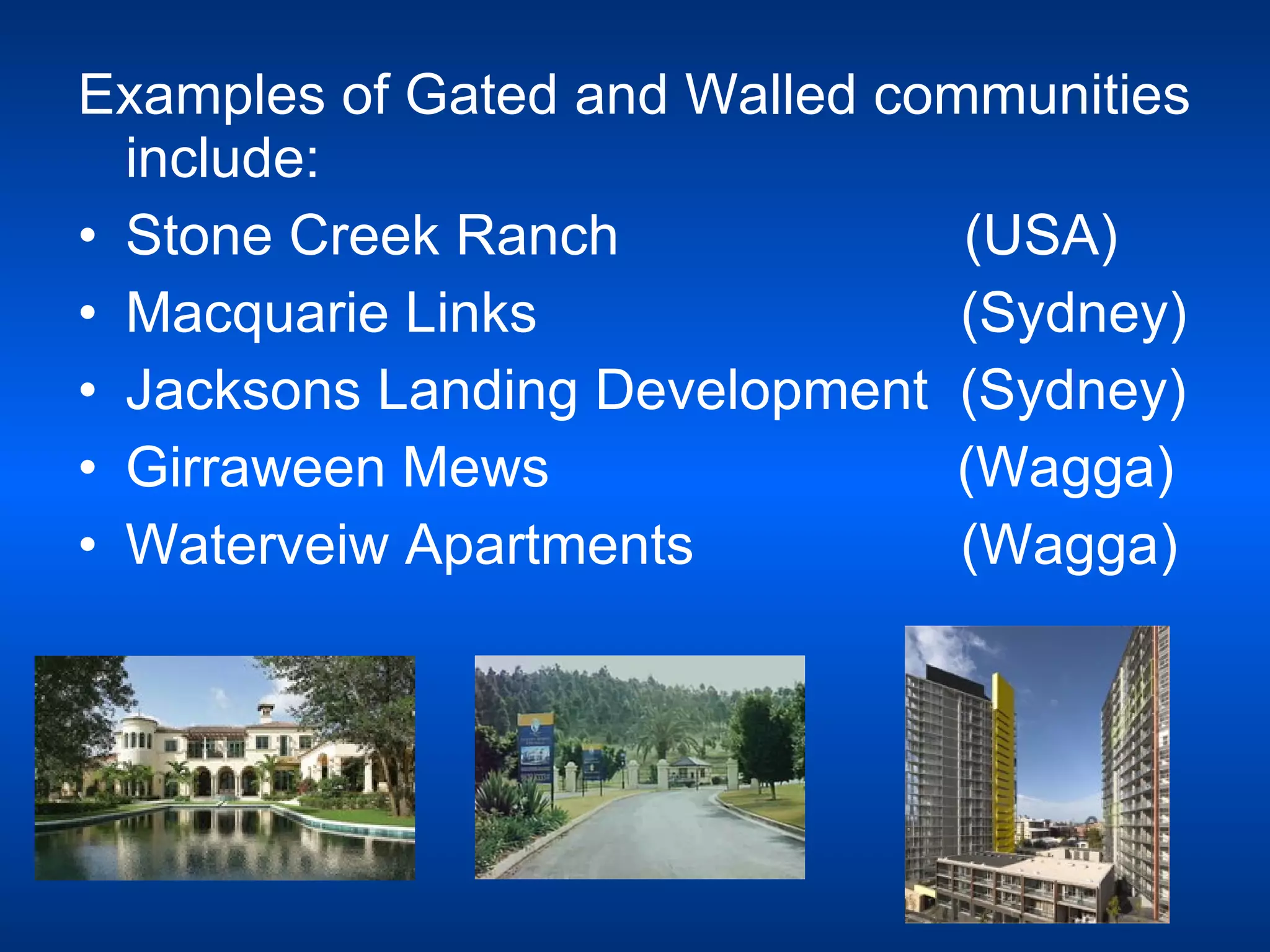 Urban Villages & Spatial Exclusion | PPT