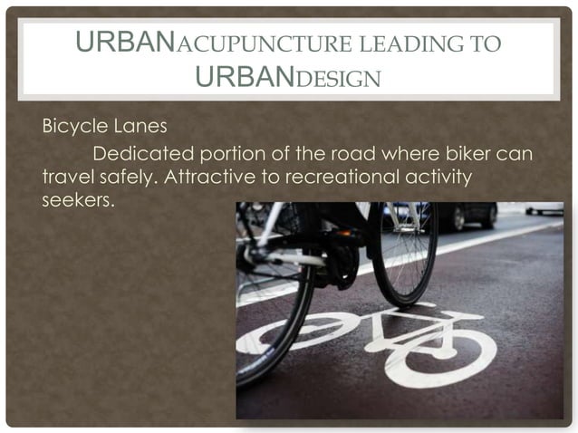 Urban Acupuncture | PPTX