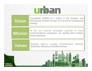 Urban Advertising - About Us - 031313 | PPT