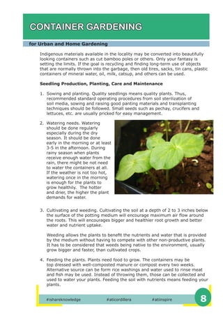 Basic Urban Gardening | PDF