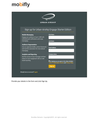Urban Airship and Android Integration for Push Notification and In-App Notification | PDF