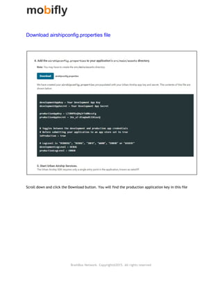 Urban Airship and Android Integration for Push Notification and In-App Notification | PDF