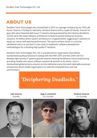 Urban Analytics Case Study: Developed by Decipher Zone | PDF