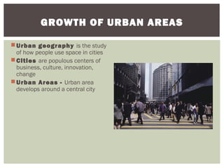 Urban and economic geography | PPT