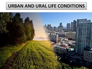 URBAN AND RURAL | PPTX