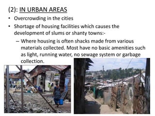 Urban and rural areas | PPTX