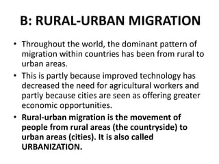 Urban and rural areas | PPTX