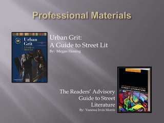 Urban/Street Literature | PPT