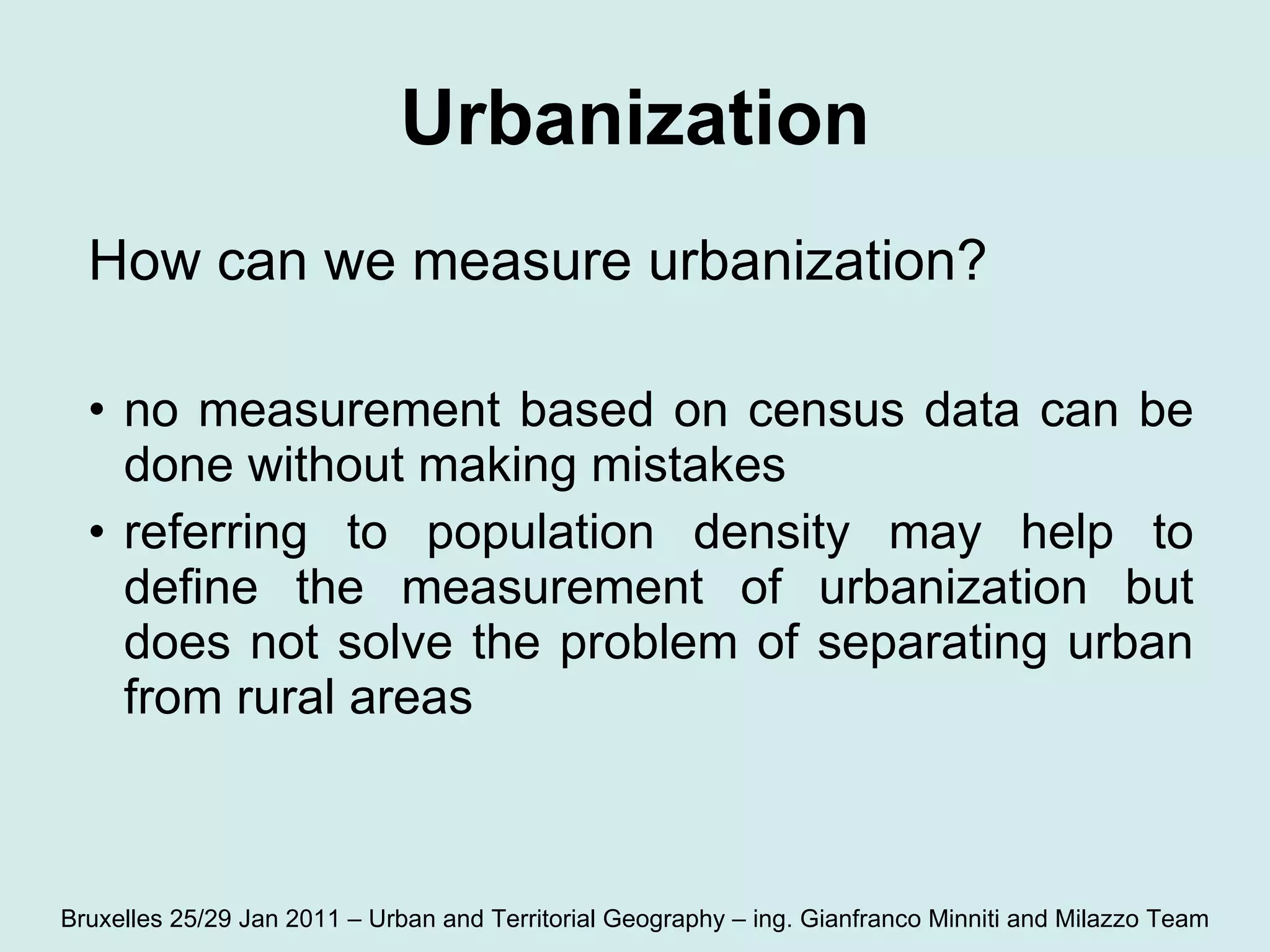 Urban and Territorial Geography | PPS