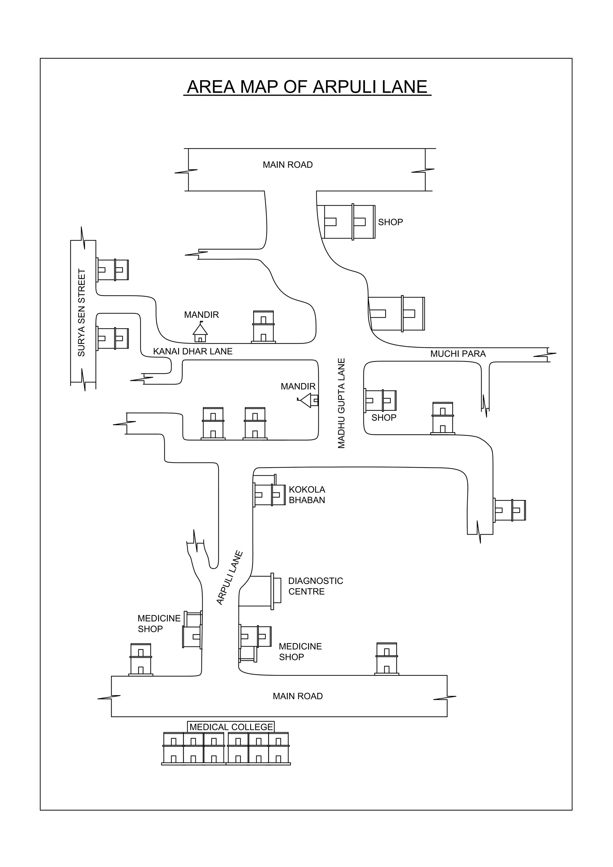 urban area map.pdf for third year GNM students | PDF