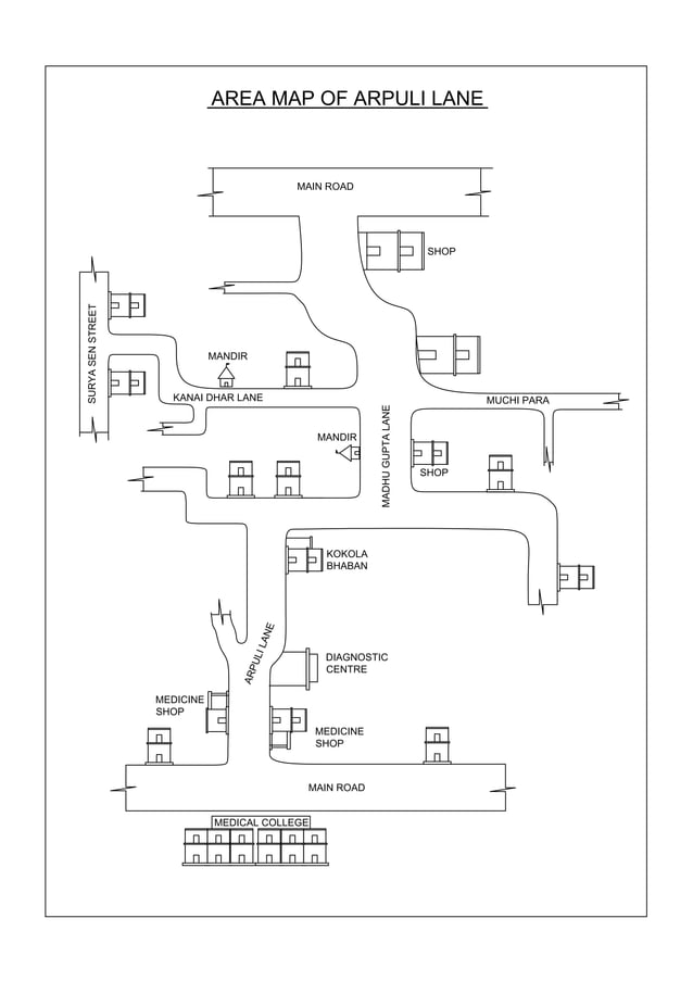 urban area map.pdf for third year GNM students | PDF