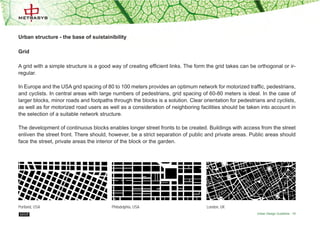 Urban block design & guideline | PDF