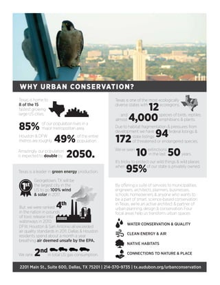 Urban Conservation Booklet 072916 | PDF | Birdwatching | Hobbies ...