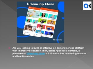 Urbanclap clone | PPT