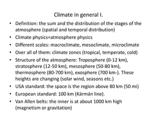 Urban climate | PPTX