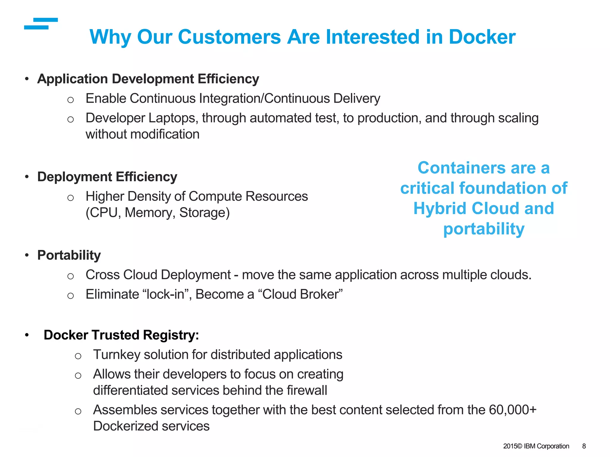 UrbanCode Deploy and Docker Containers Connect the Dots | PDF