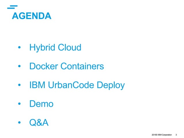UrbanCode Deploy and Docker Containers Connect the Dots | PDF