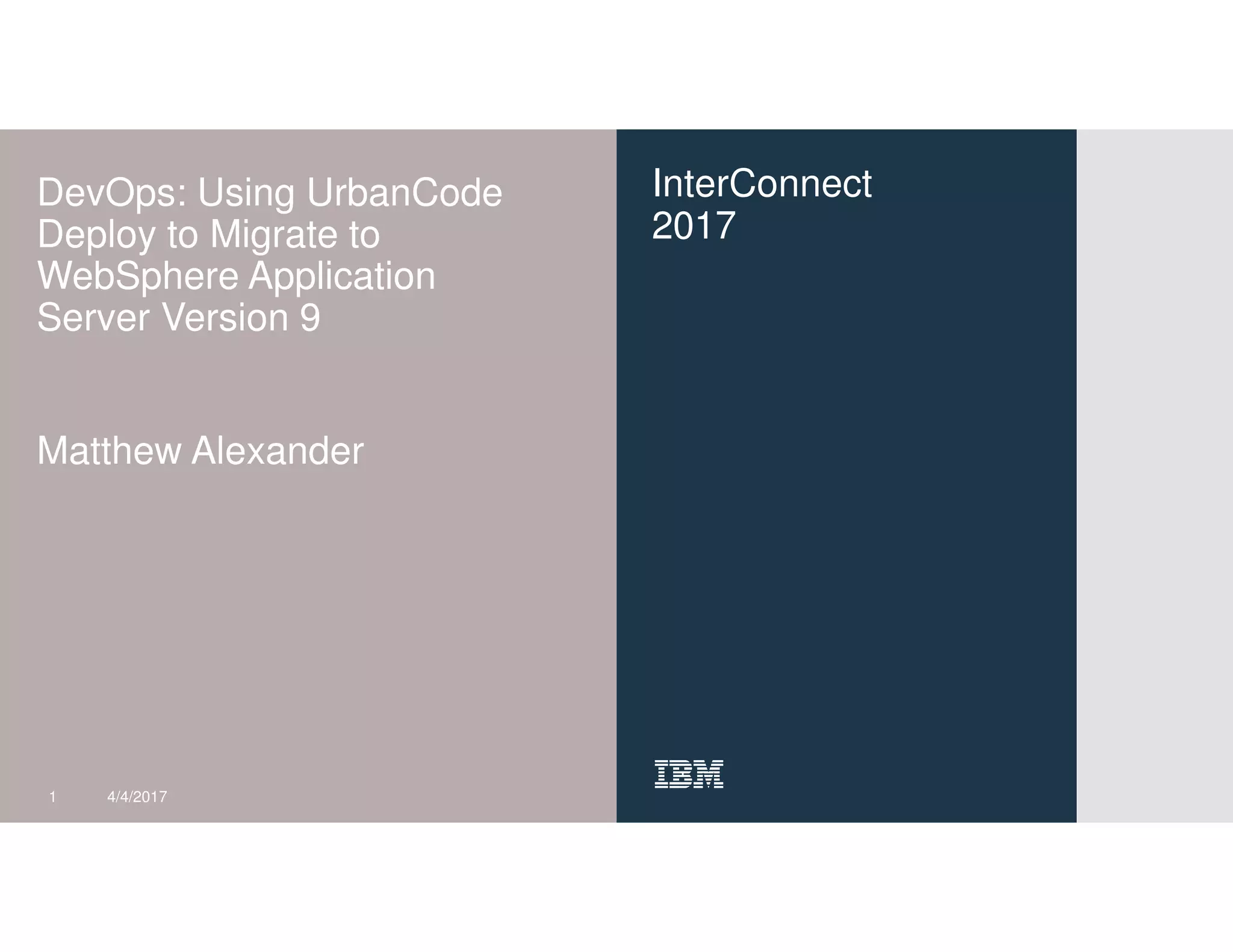 Urban code deploy helps with traditional websphere app server migration ...