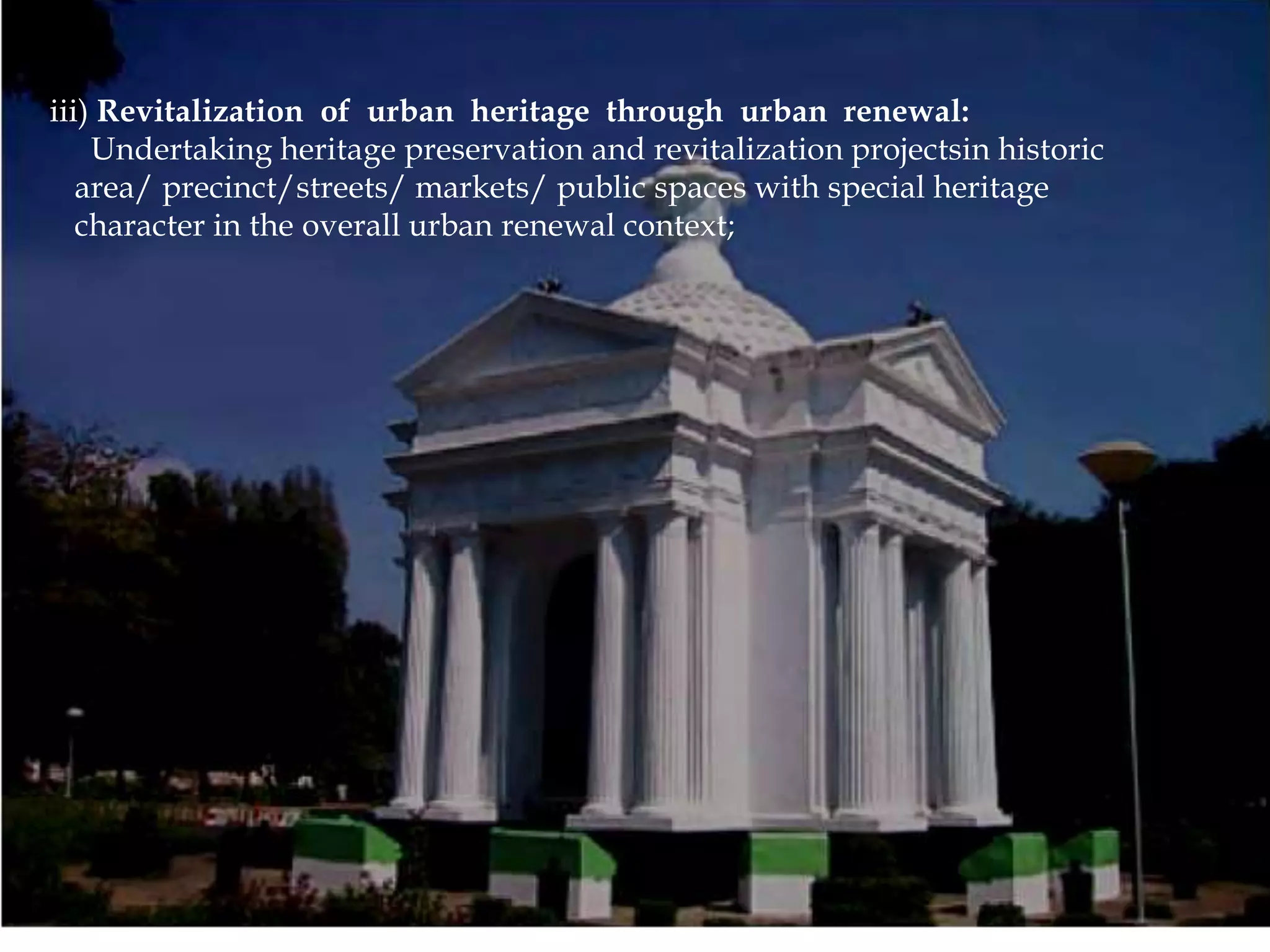 Urban conservation | PPTX