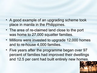 Urban Deprivation In Ledcs (Less Econimally Developed Countries) | PPT