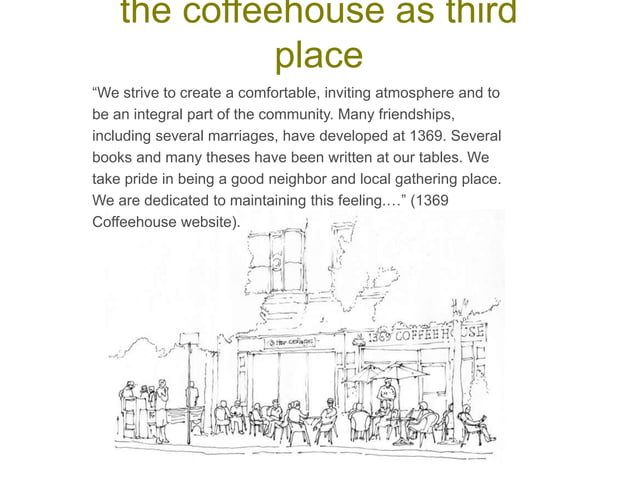 Vikas Mehta "Urban Design Lessons from Third Places" | PPT