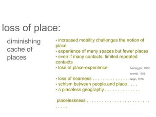 Vikas Mehta "Urban Design Lessons from Third Places" | PPT