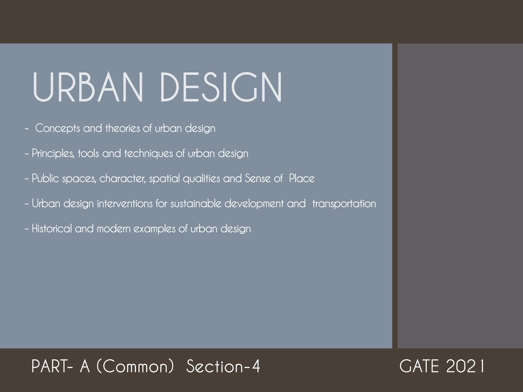 Introduction to Urban Design for GATE.pdf