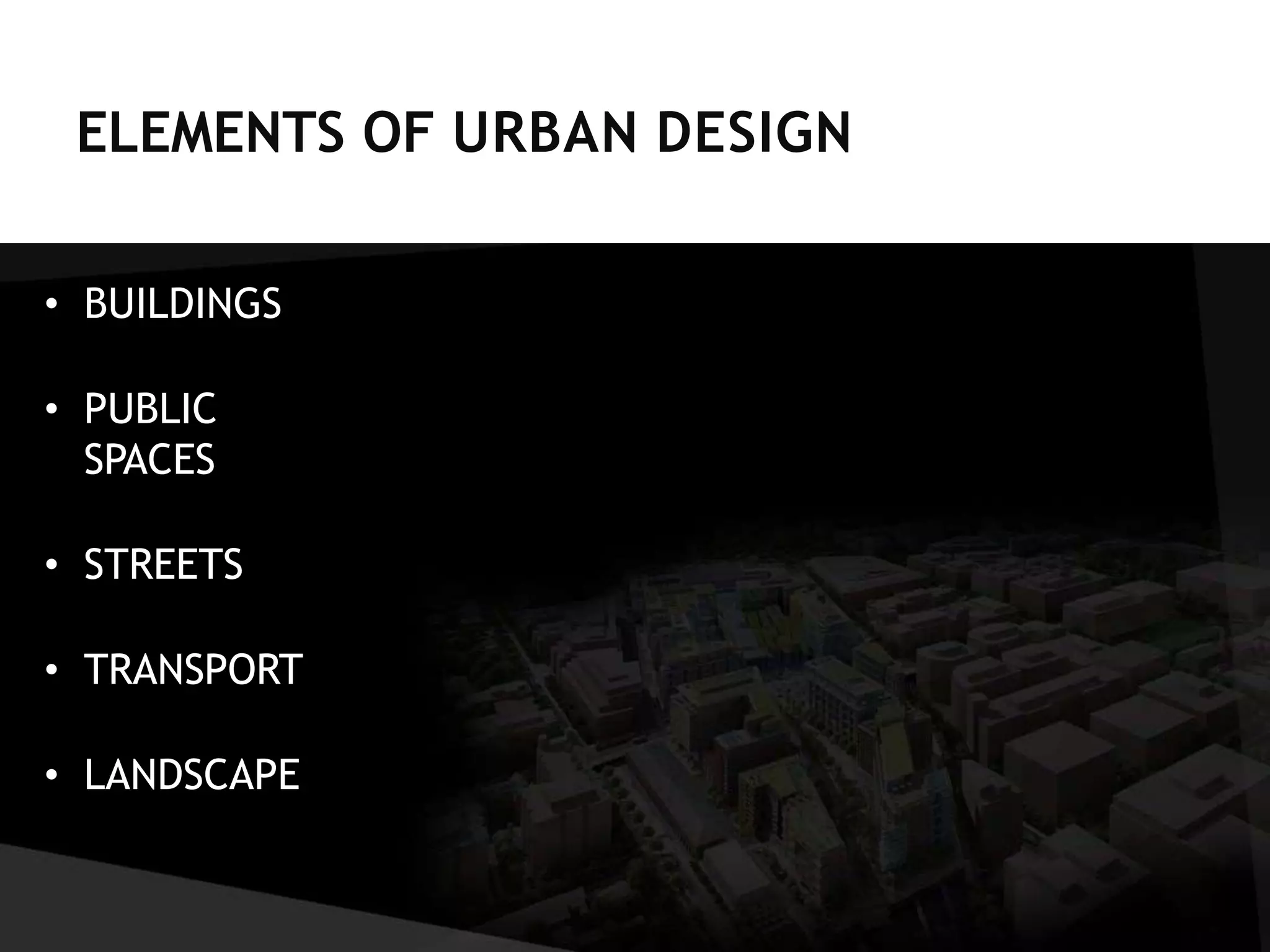 Urban design | PPTX