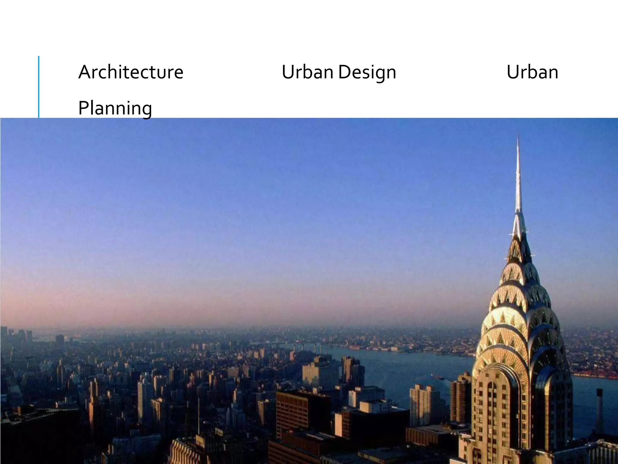 Urban design | PPTX