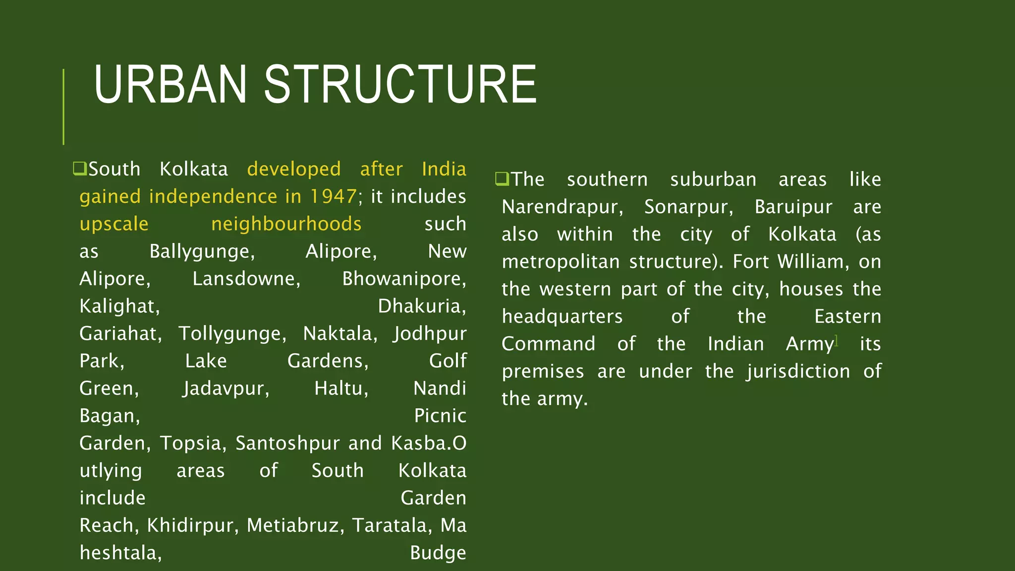 Urban design kolkata | PPTX