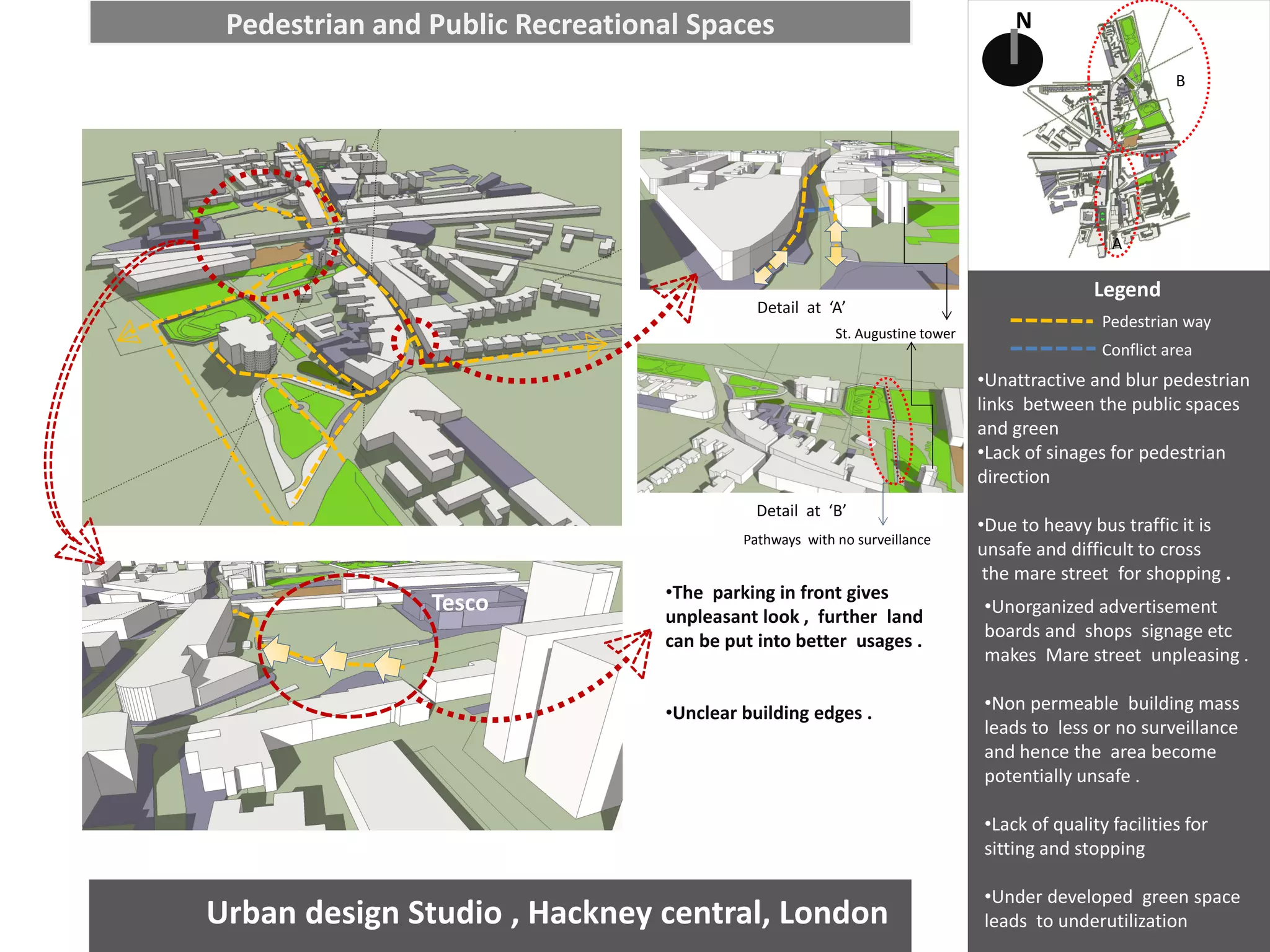 Urban design analysis, Circulation, Architecture, London, Redevelopment ...