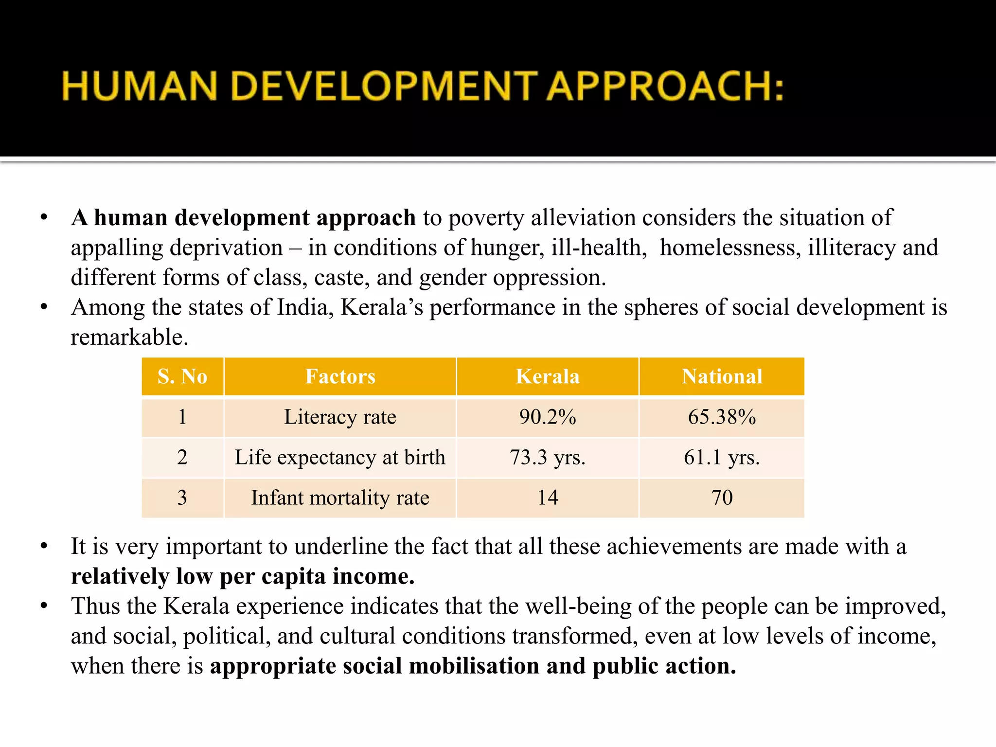 Local Governance and Development: The Kerala Experience | PPTX