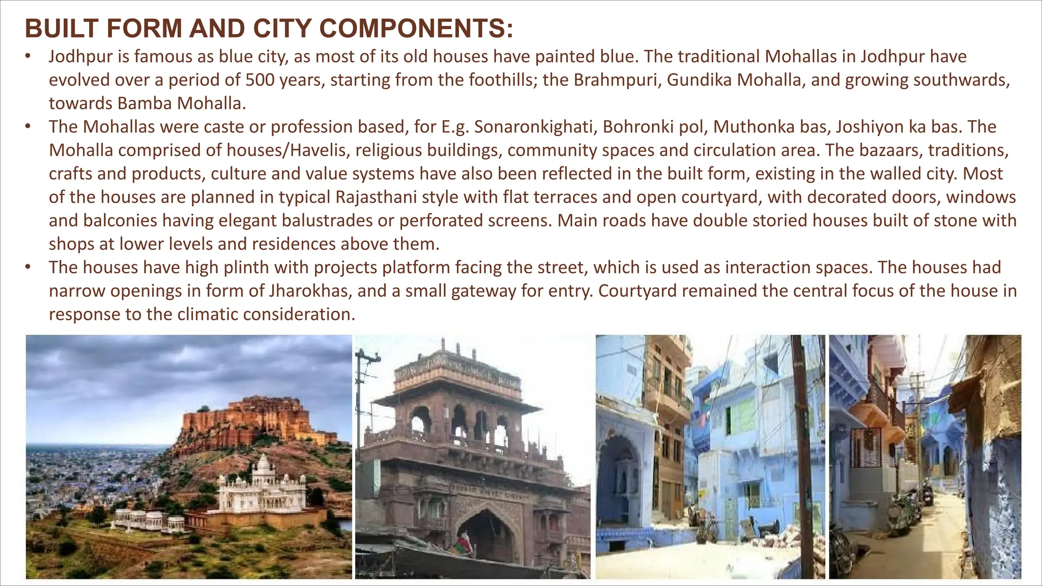 urban design case study of old city Jodhpur | PDF