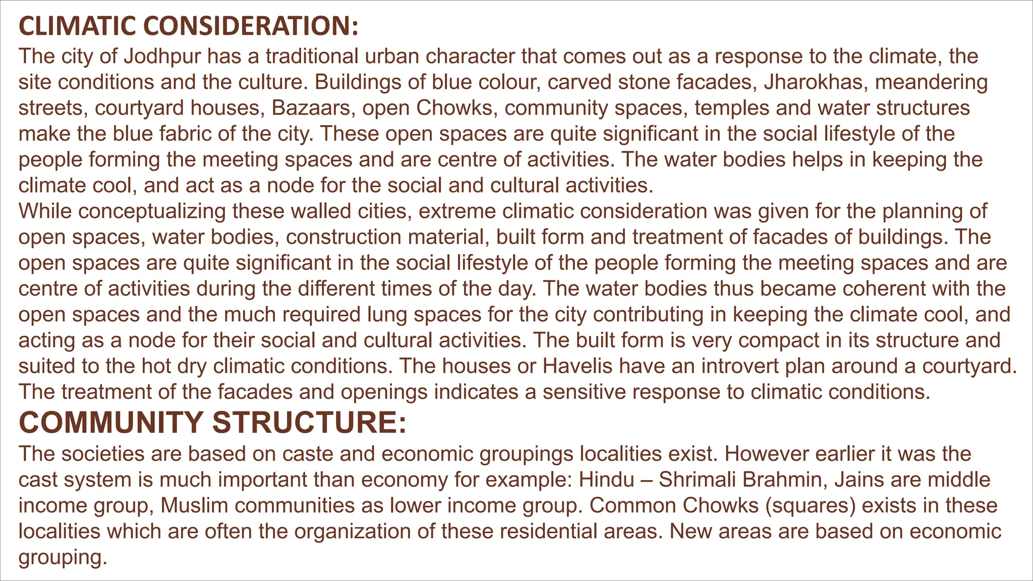 urban design case study of old city Jodhpur | PDF