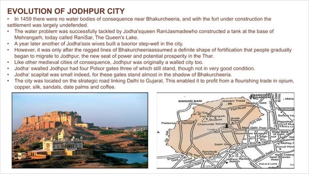 urban design case study of old city Jodhpur | PDF