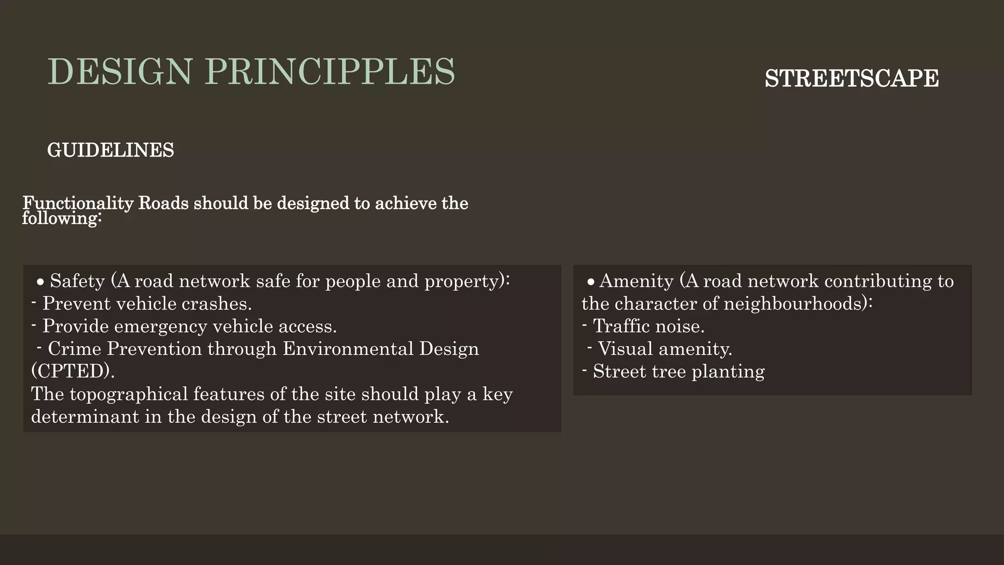 Urban Design Guidelines | PPTX