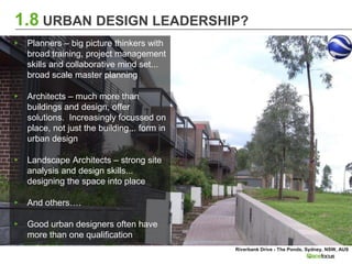 Urban design + placemaking 101 section 1 intro to urban design and ...
