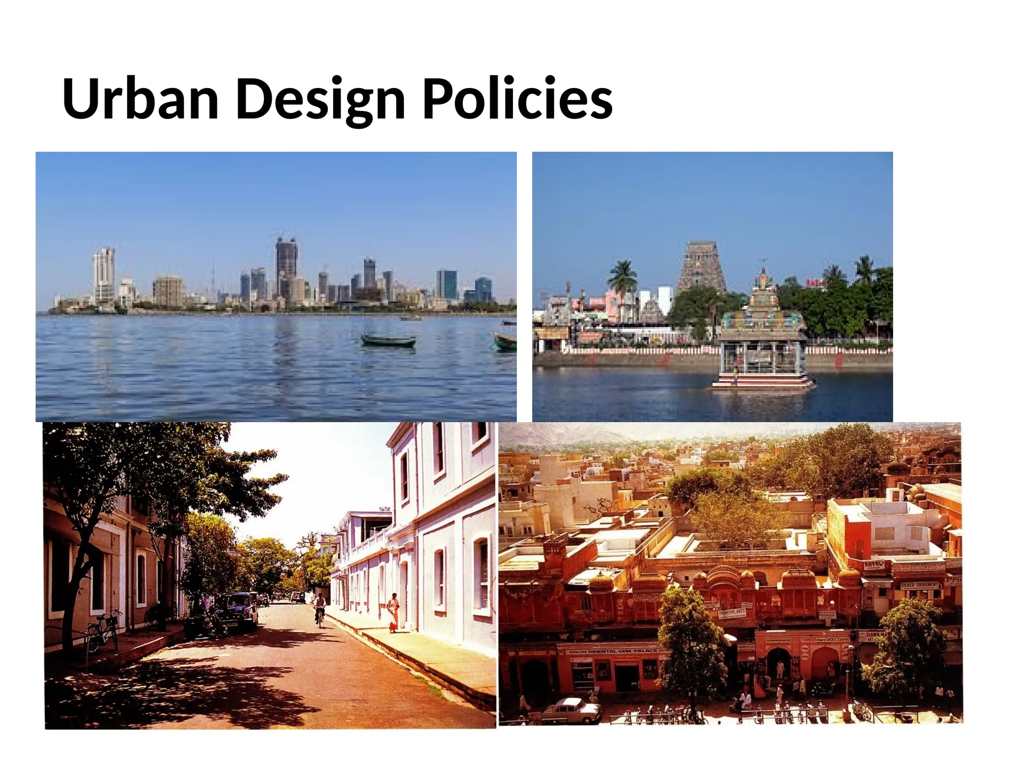 Urban design policies chandigarh-architecture | PPTX